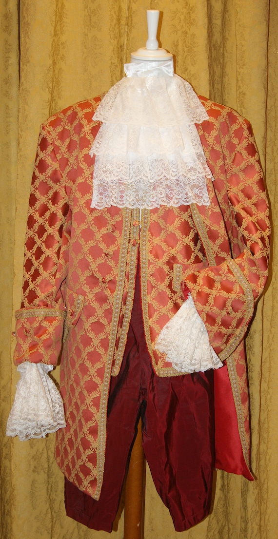 Venetian Visconte Corso Costume 1700s Style Handmade - Etsy
