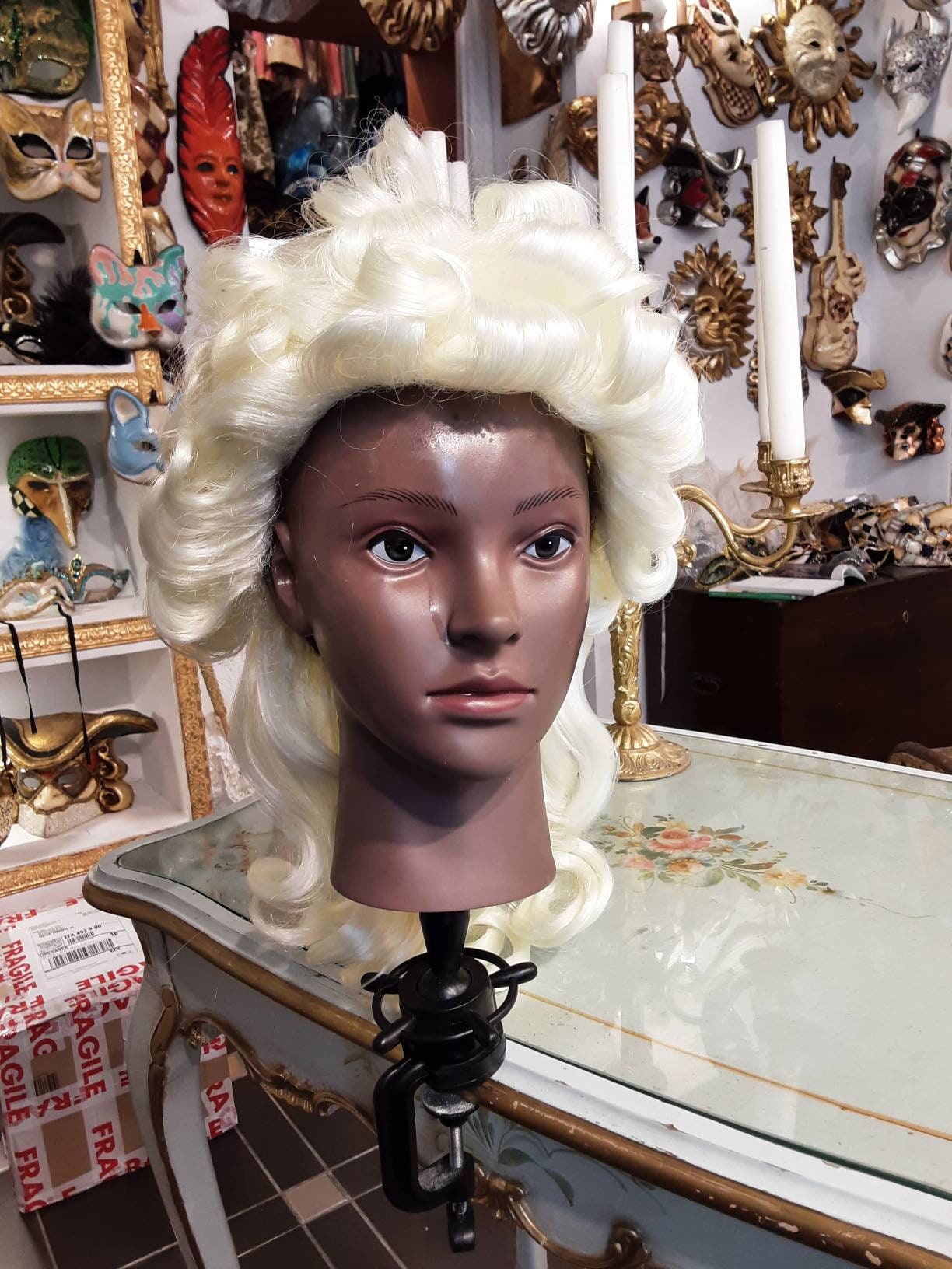 Historical Wig 1800s Women's Wig 19th Century Margherita - Etsy UK