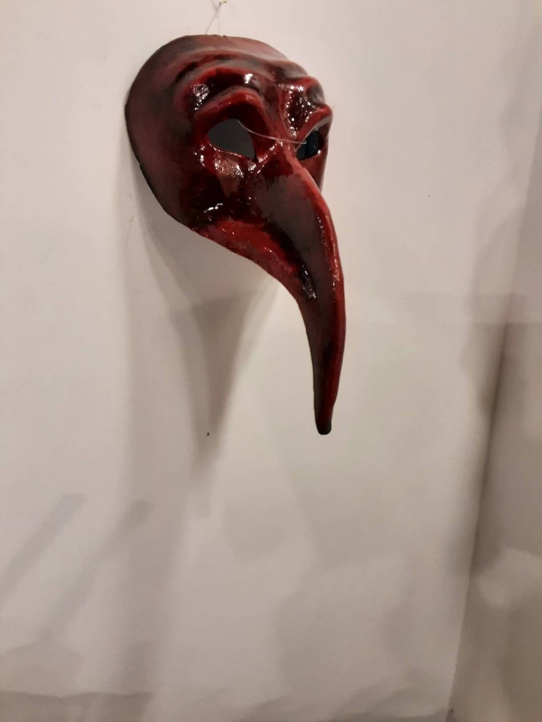Venetian Mask Turkish Nose Plague Doctor Comedy Dell Arte - Etsy