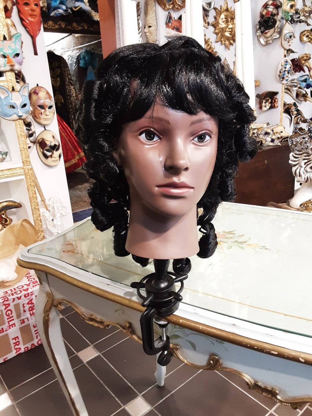 Historical Wig, 1800s Women's Wig, 19th Century Scarlet Wig - Etsy