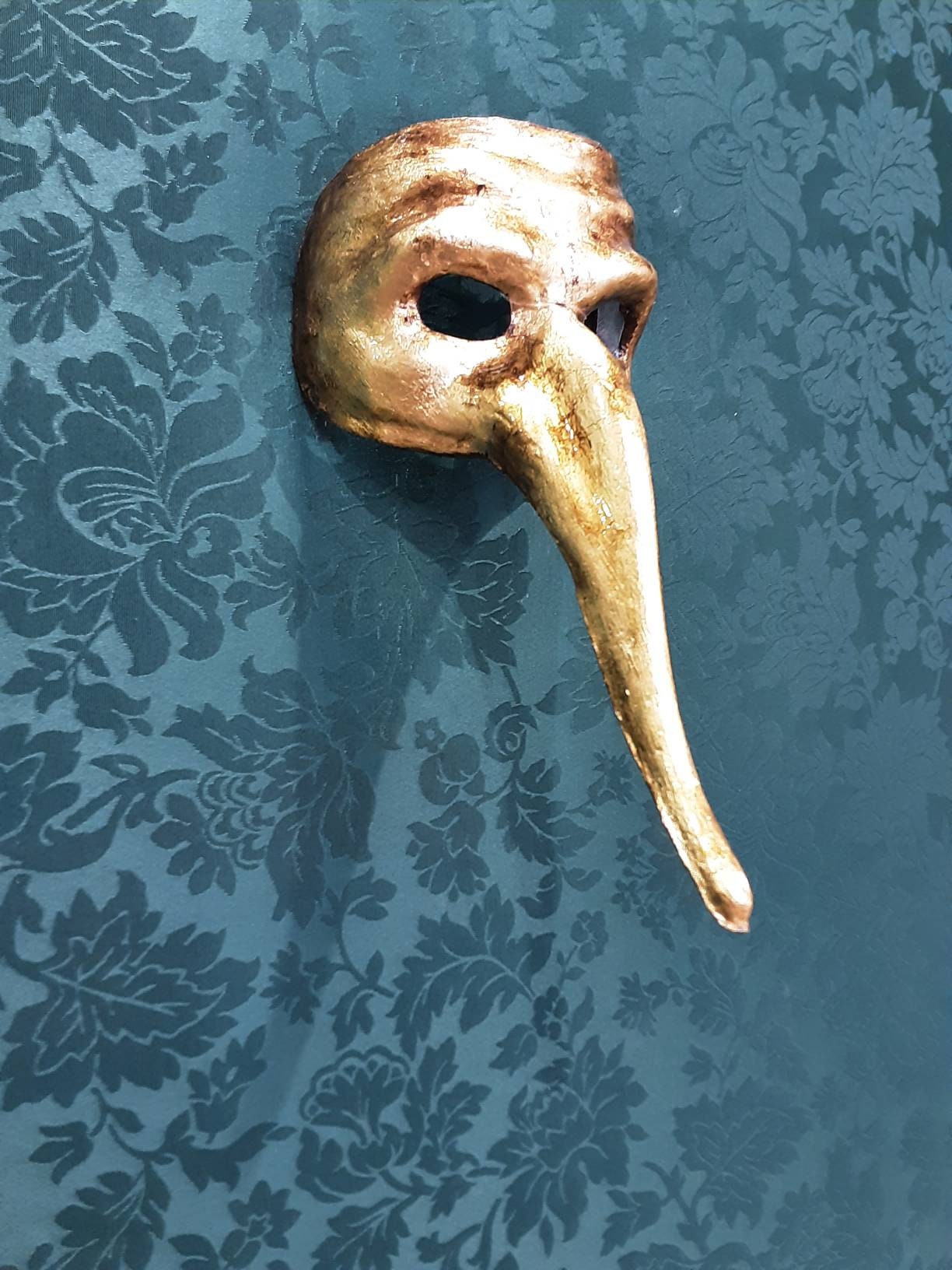 Scaramouche Mask Nose of the Comedy Dell Art in Paperweight - Etsy UK