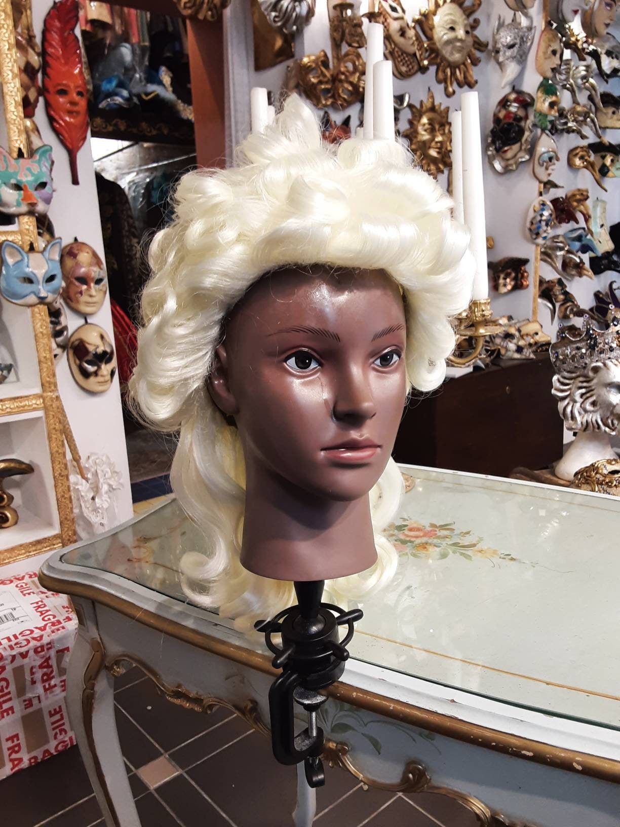 Historical Wig 1800s Women's Wig 19th Century Margherita - Etsy UK
