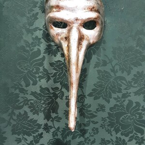 Scaramouche Nose Mask From the Commedia Dell Arte in Papier-mâché and ...