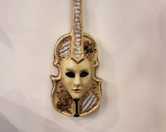 Venetian Music Mask - Etsy
