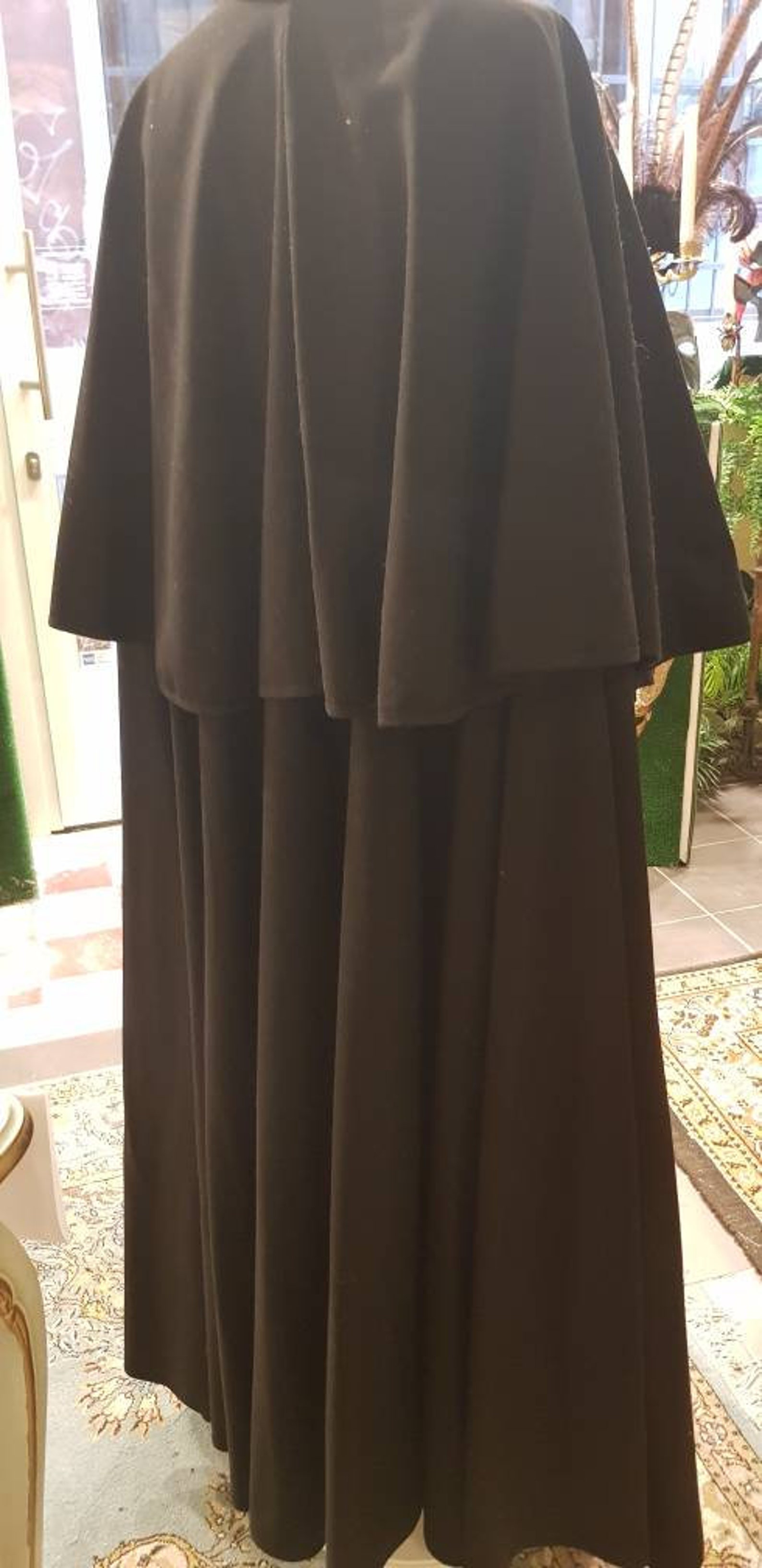 Tabarro Venetian Mantle for Men in Heavy Cloth Made Entirely - Etsy