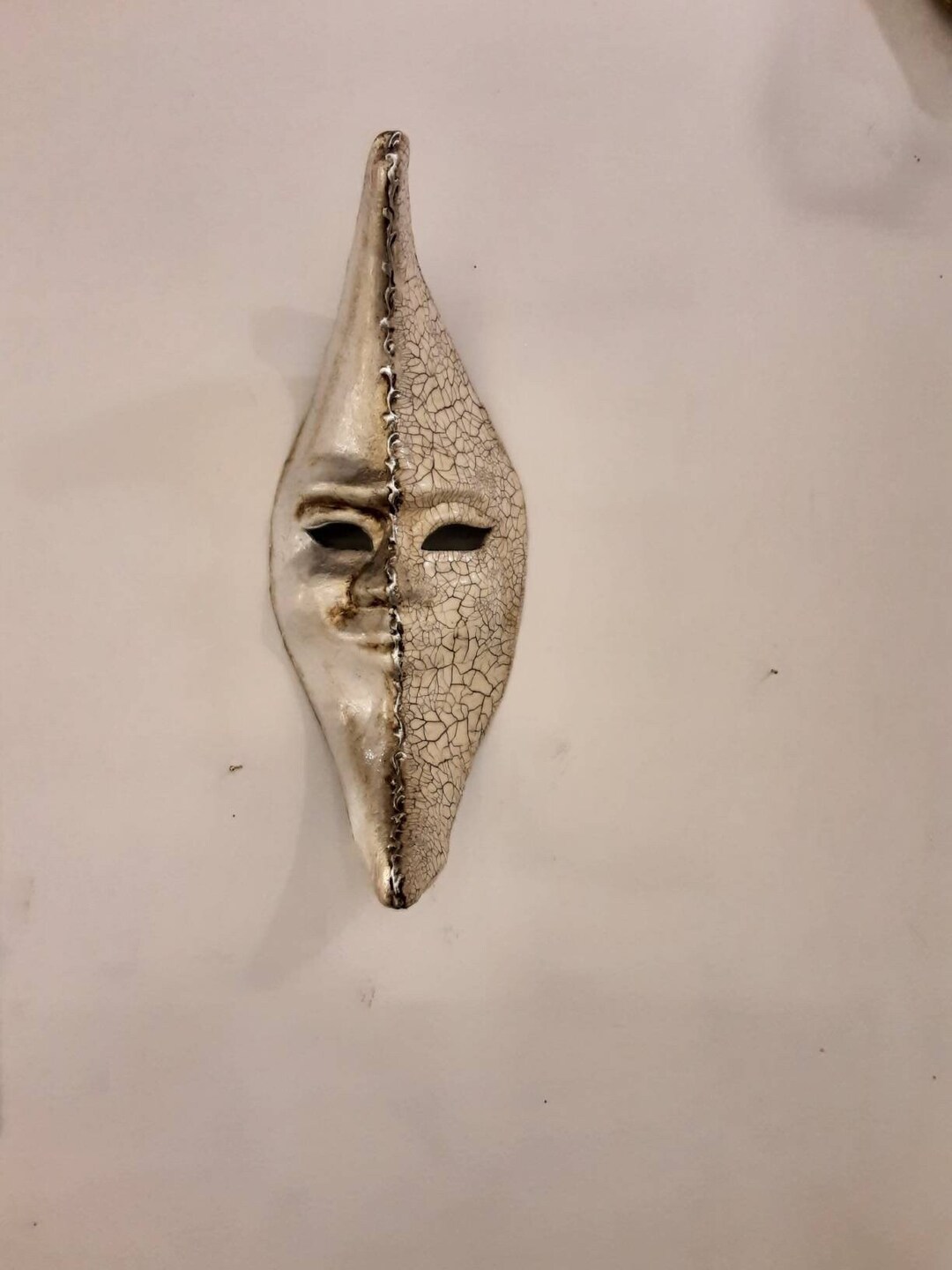 Luna Venetian Mask Large Size Hand Painted - Etsy