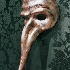 Scaramouche Nose Mask From the Commedia Dell Arte in Handmade Papier ...