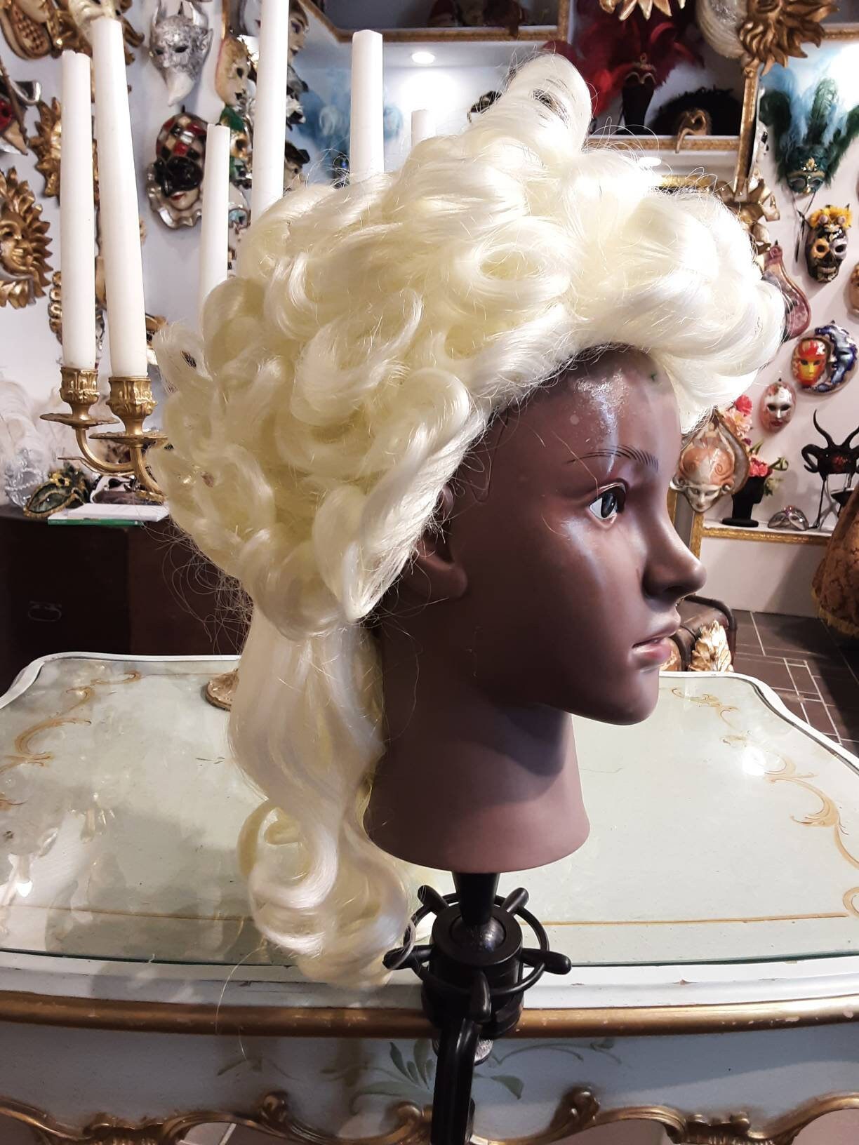 Historical Wig 1800s Women's Wig 19th Century Margherita - Etsy UK