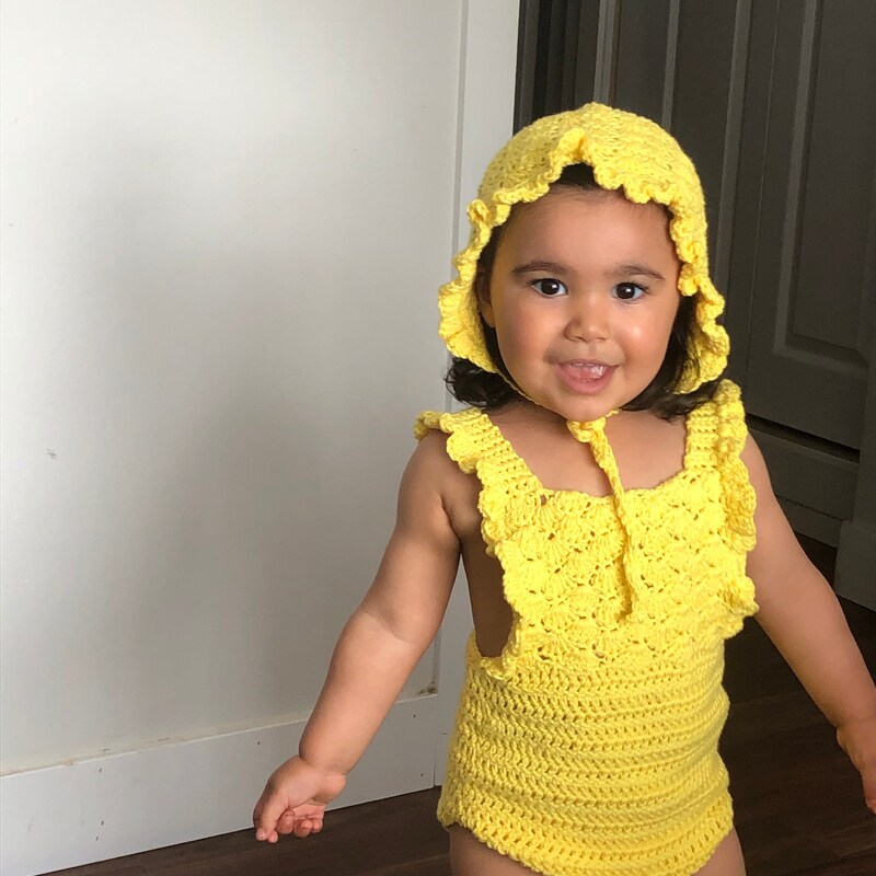 Ruffle Romper - Etsy