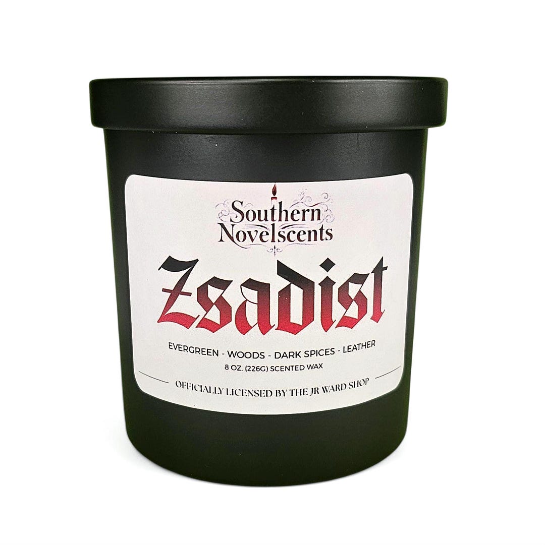 Zsadist - Officially Licensed Black Dagger Brotherhood™ Inspired Candle ...