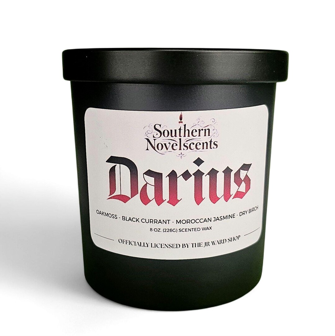 Darius - Officially Licensed Black Dagger Brotherhood™ Inspired Candle ...