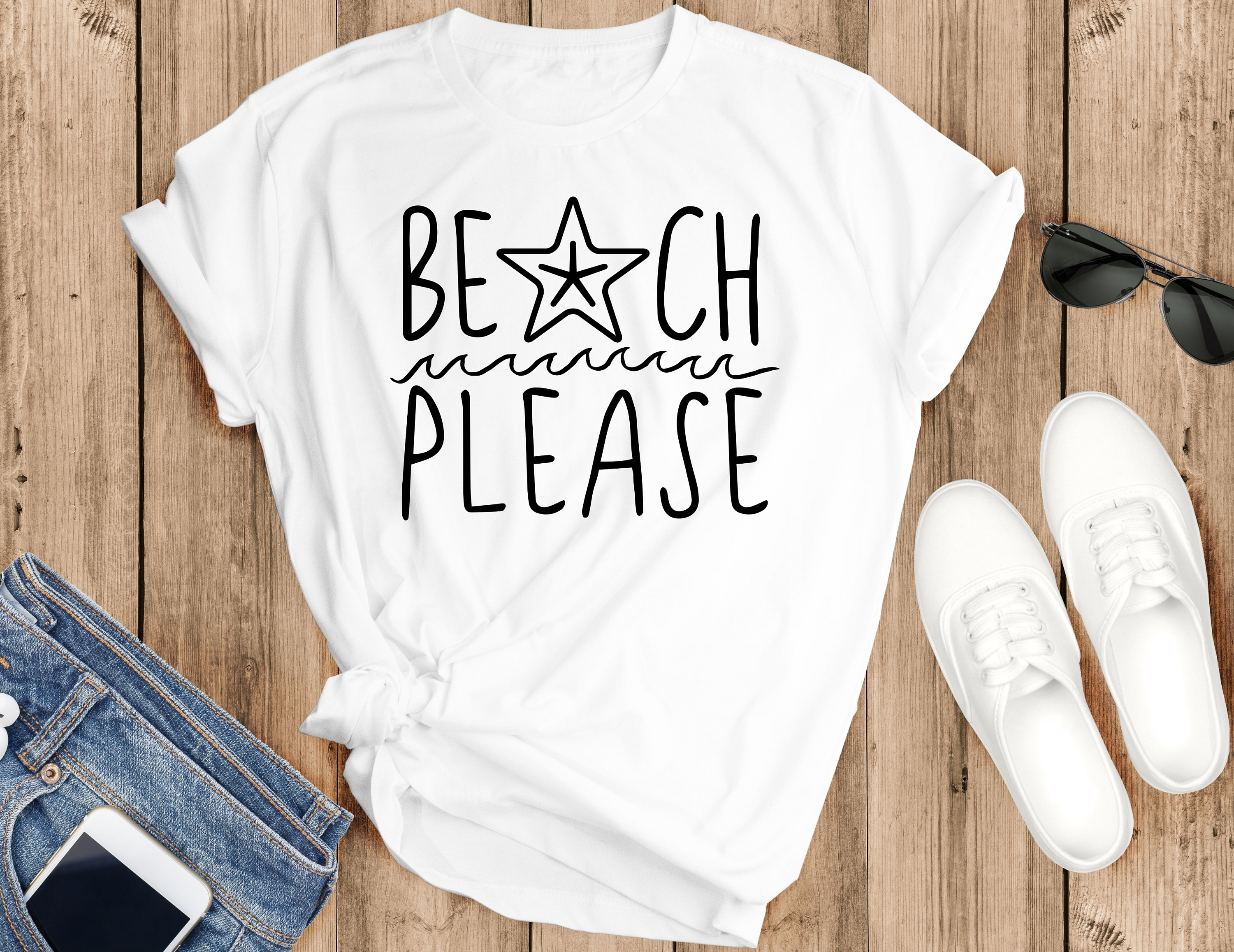 Beach Please Shirt Camisa de verano camisas de playa camisa | Etsy