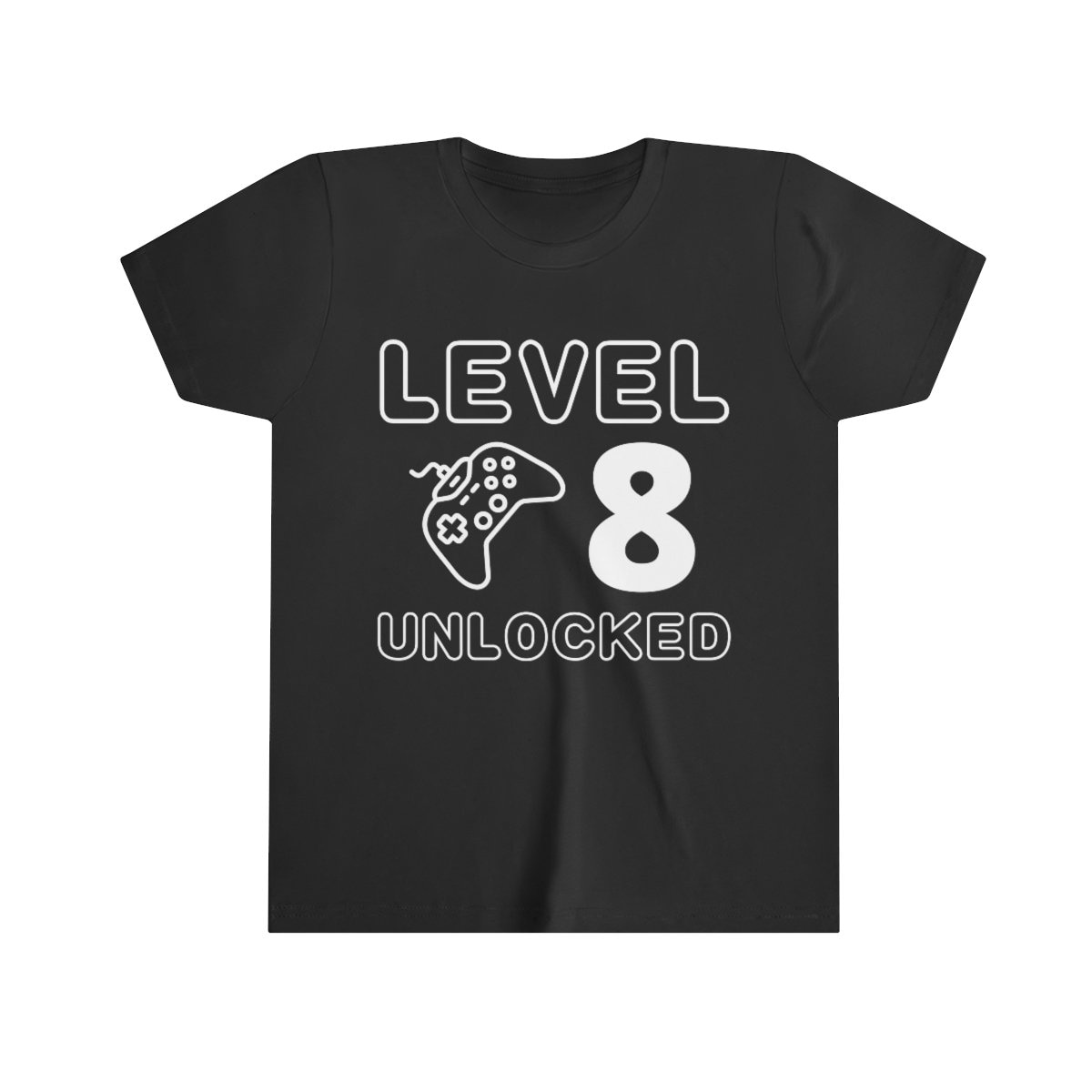Level 8 Unlocked Shirt, 8th Birthday Shirt, Funny Gamer Birthday, 8th ...