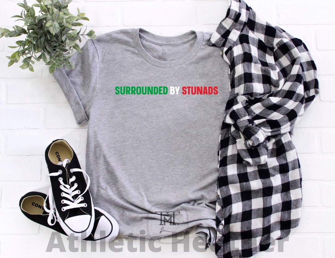 Surrounded by Stunads Shirt, Funny Italian Saying Shirt, Italian Gift ...