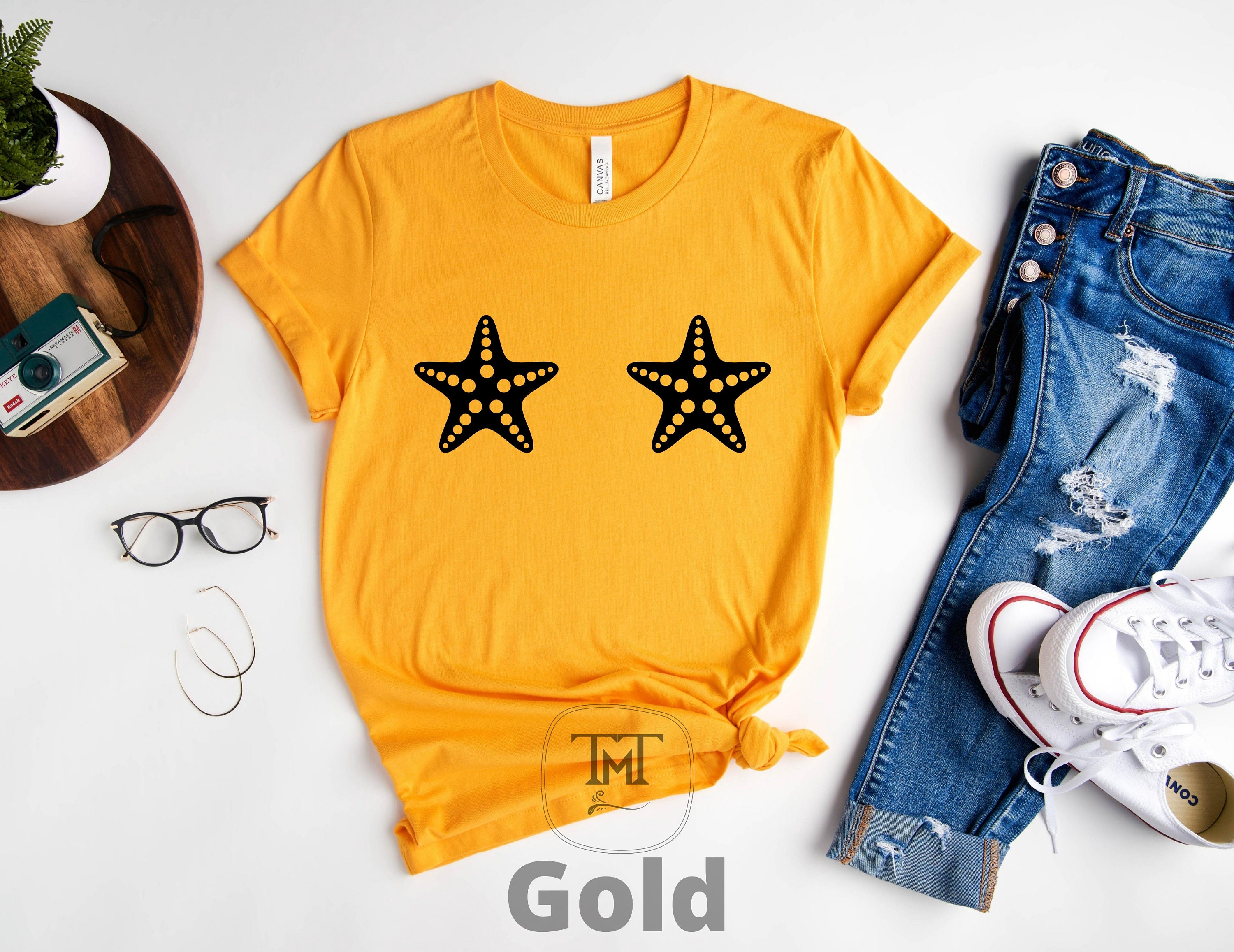 Starfish Tshirt White Fashion Funny Slogan Womens Girls Ladies - Etsy UK