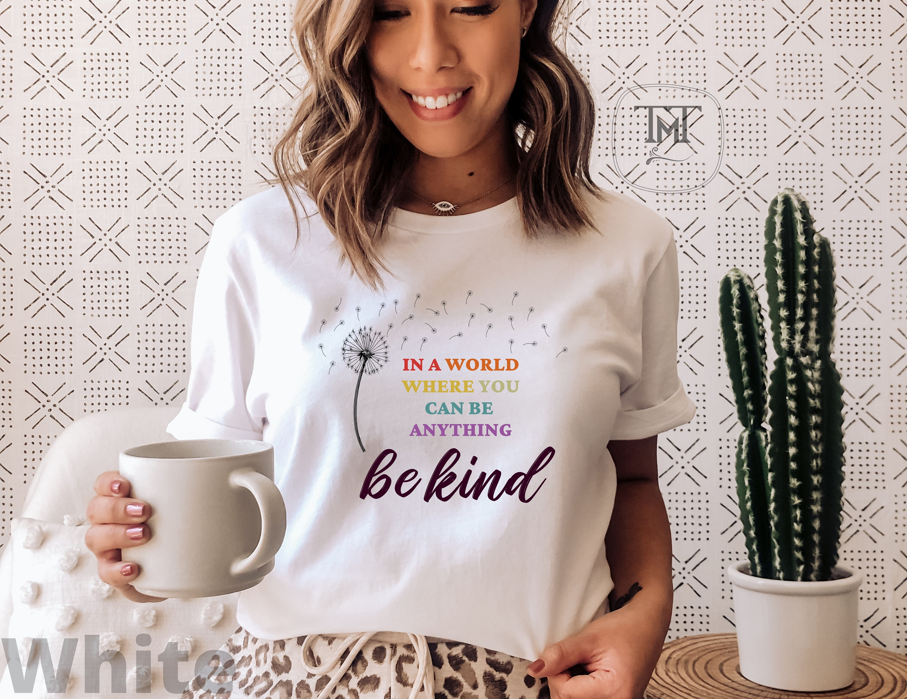 In A World Where You Can Be Anything Be Kind Choose Kindness - Etsy