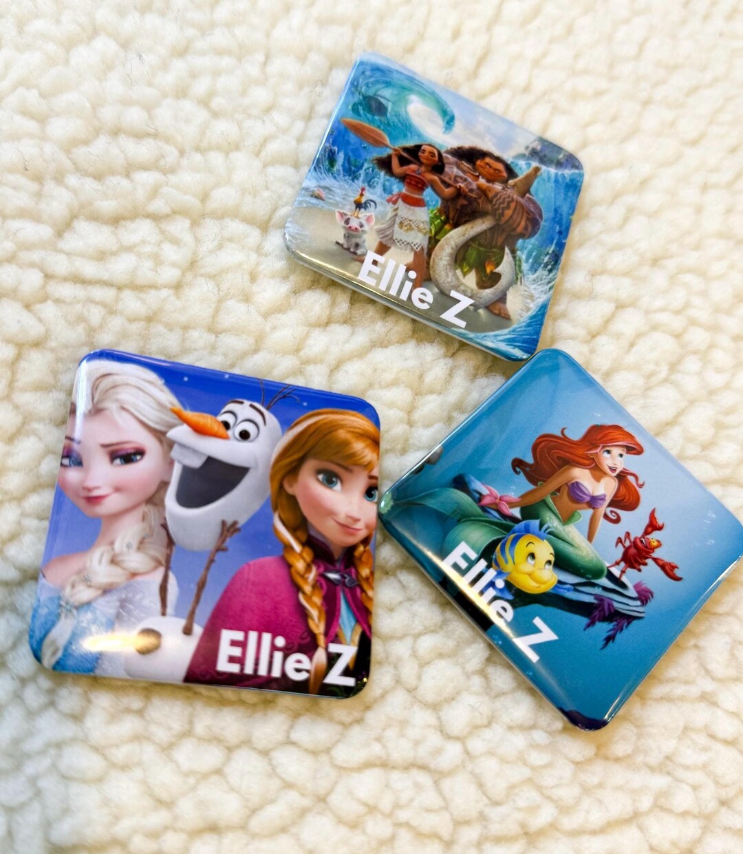 Personalized 50x50mm Photo Magnets – Custom Keepsake Magnets for Fridge ...