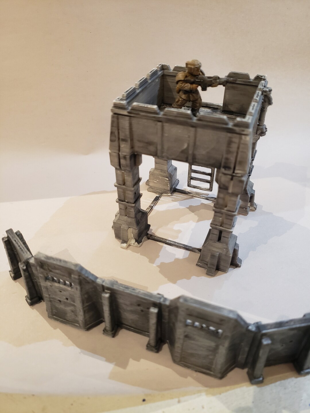 Table-Ready Warhammer 40K Tower &Barricade - Etsy France