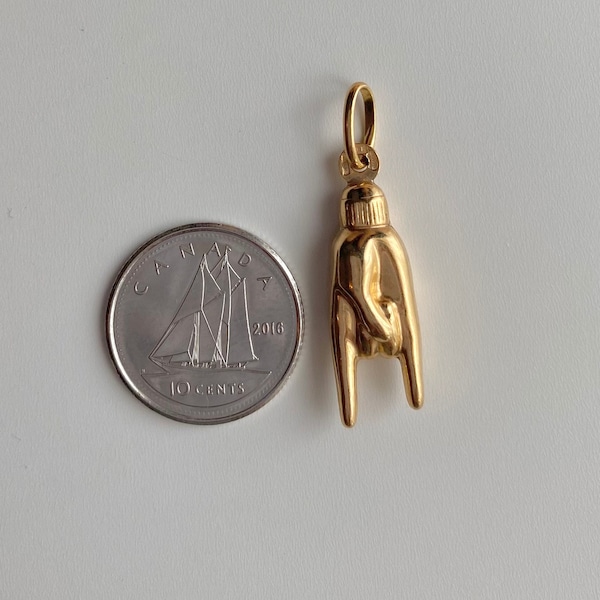 Italian Hand Charm - Etsy