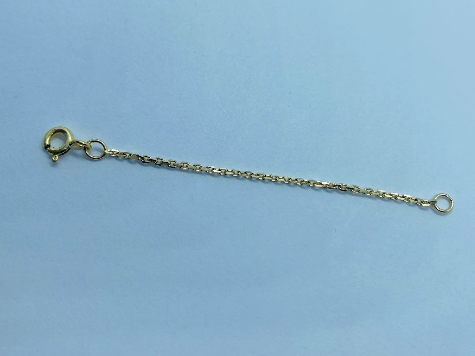 Chain Extender Gold 10K Solid Gold Necklace Extender - Etsy