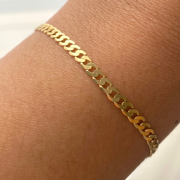 Solid Gold Bracelet - Etsy