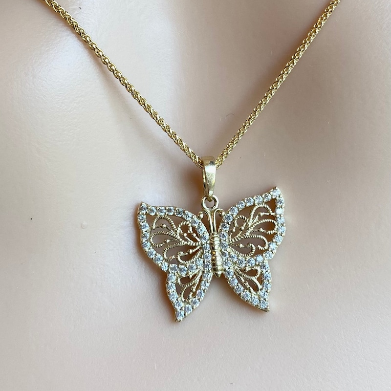 Butterfly Pendant - Etsy