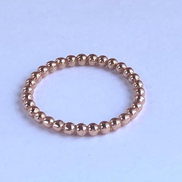 Rose Gold Ring - Etsy