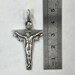 Holy Trinity Cross Pendant, Solid 925 Sterling Silver, Religious ...
