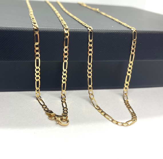 Figaro chain 18k gold store