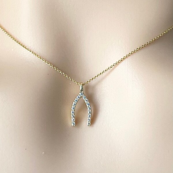 Wishbone Necklace - Etsy Canada