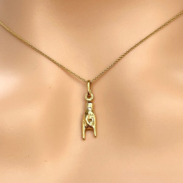 Italian Hand Charm - Etsy