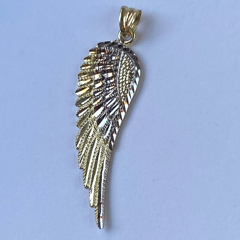 Angel Wing Pendant - Etsy