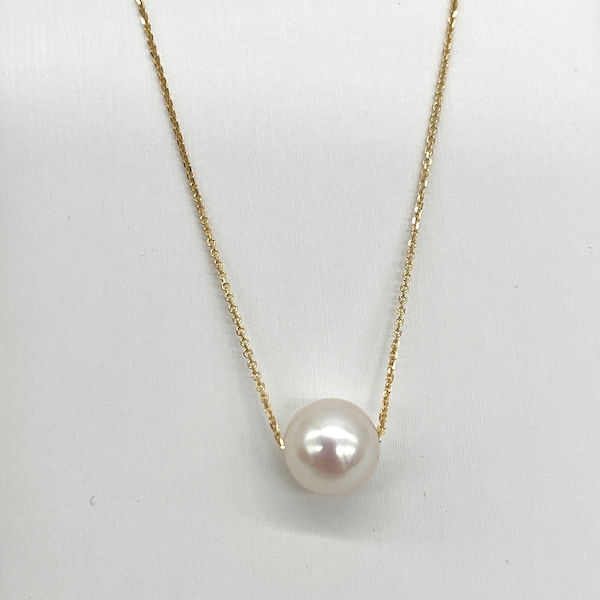 Single Pearl on Necklace - Etsy