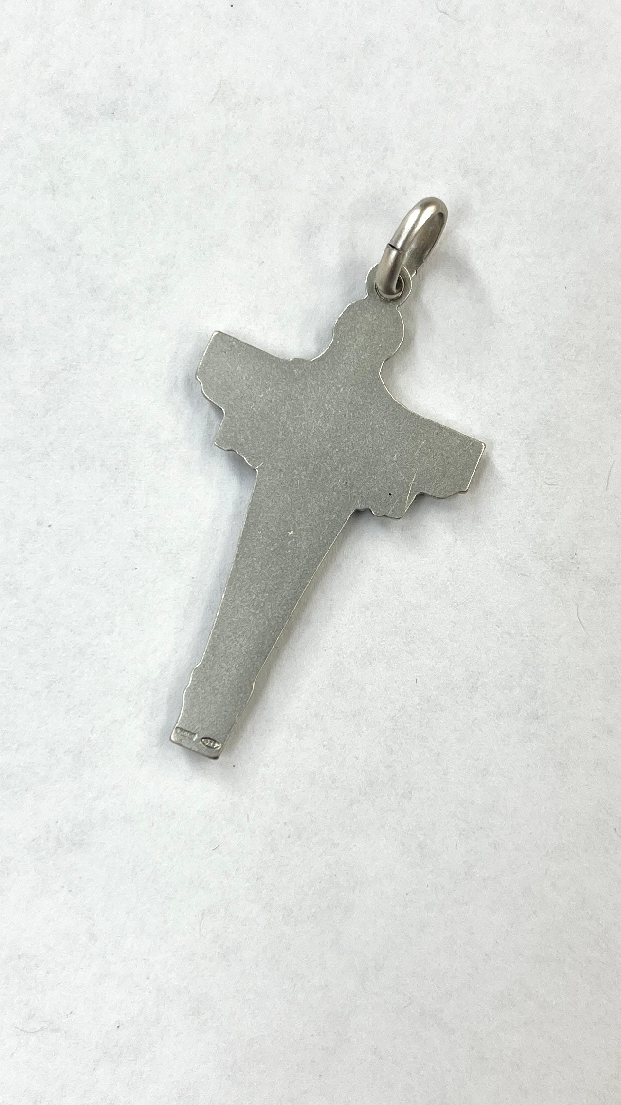 Holy Trinity Cross Pendant, Solid 925 Sterling Silver, Religious ...