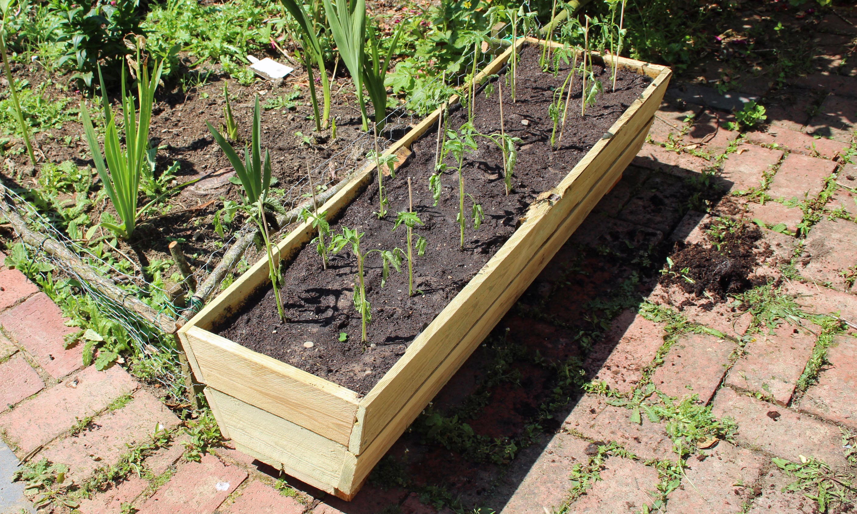 Planters From Hillsigns Made From REUSED Treated Timber 50/70/100cm ...