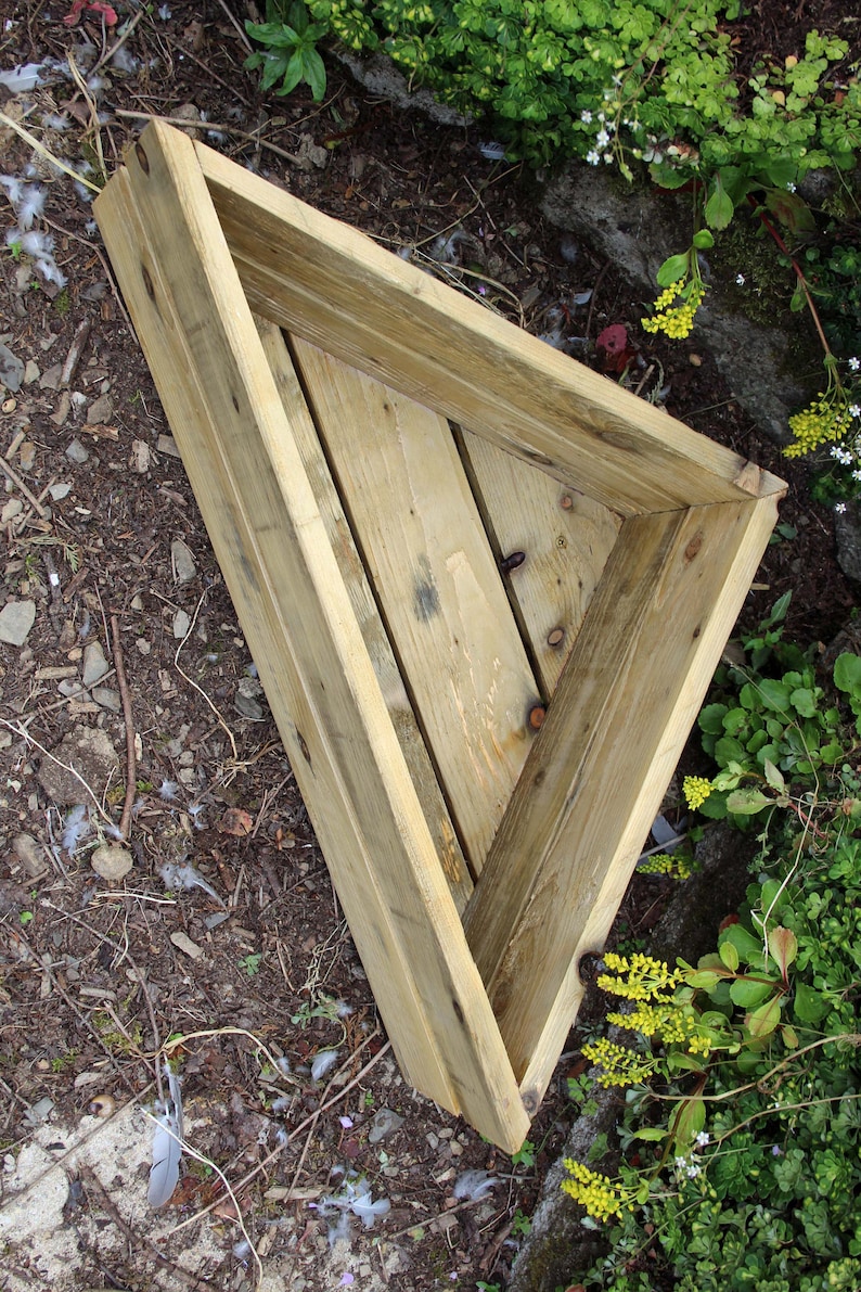 Planter Triangular Corner 70cm Wide From Hillsigns Made From - Etsy UK