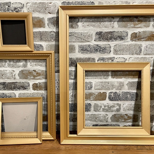 Gold Picture Frames - Etsy