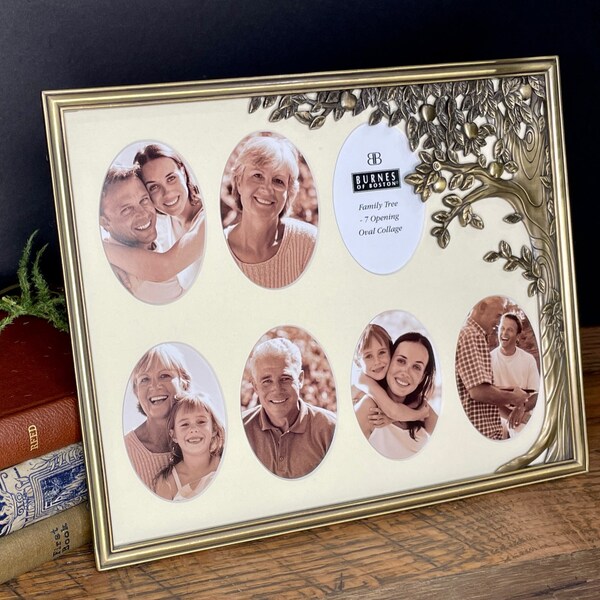 Oval Collage Photo Frame - Etsy