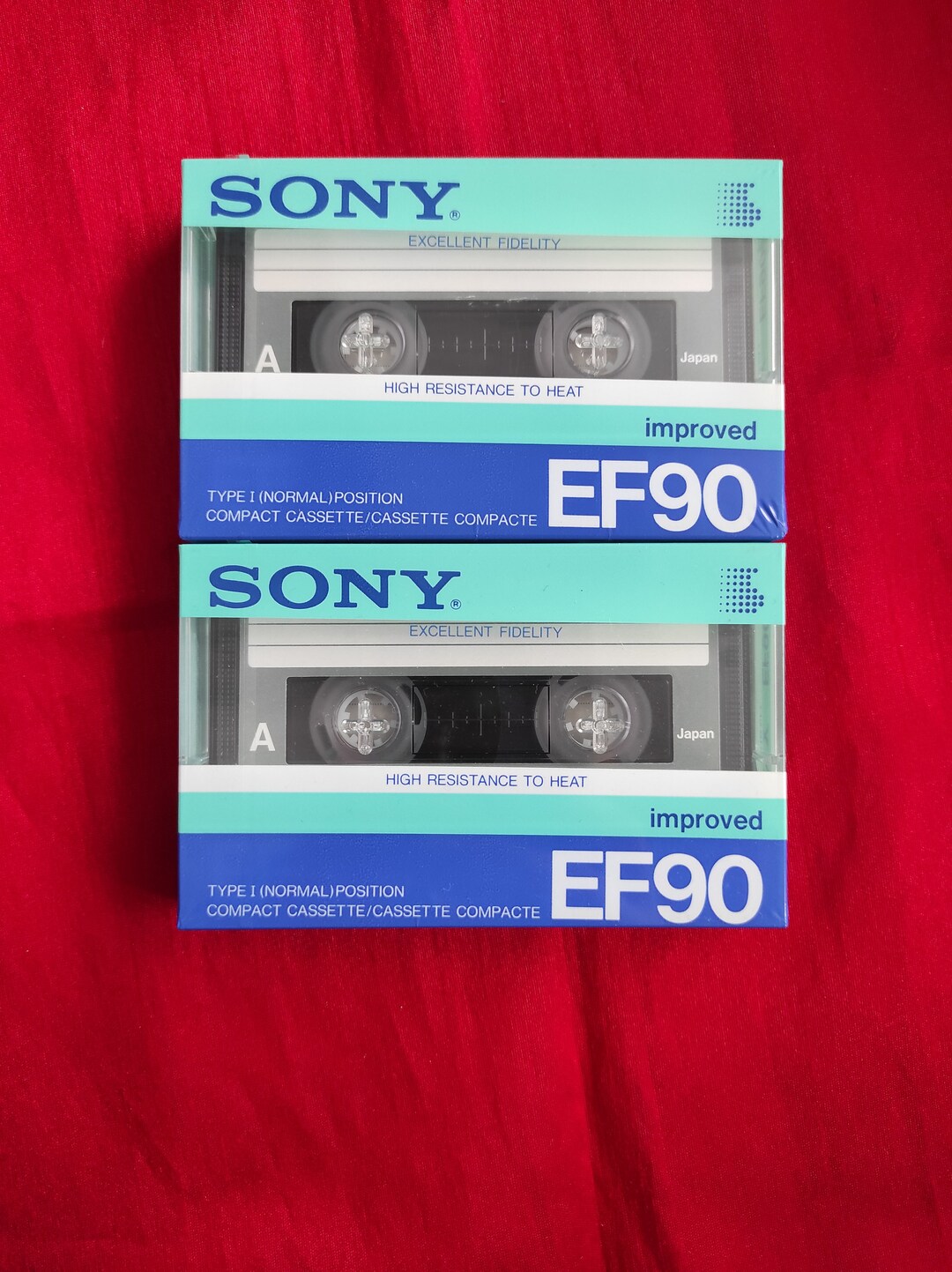 Vintage Cassette,sony EF90 Vintage Audio Cassette, Blank Cassette,retro ...