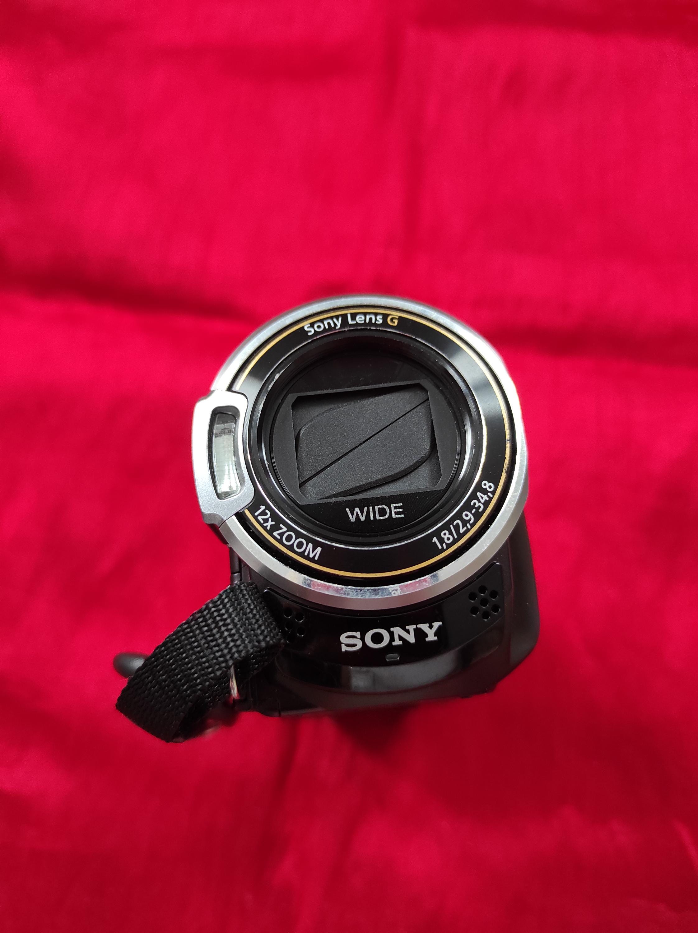 Vintage Video Camera Sony Handycam HDR-CX350 Digital Camcorder, Working ...