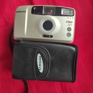Vintage Film Camera Samsung Fino 20S, Working Film Camera, Point and ...