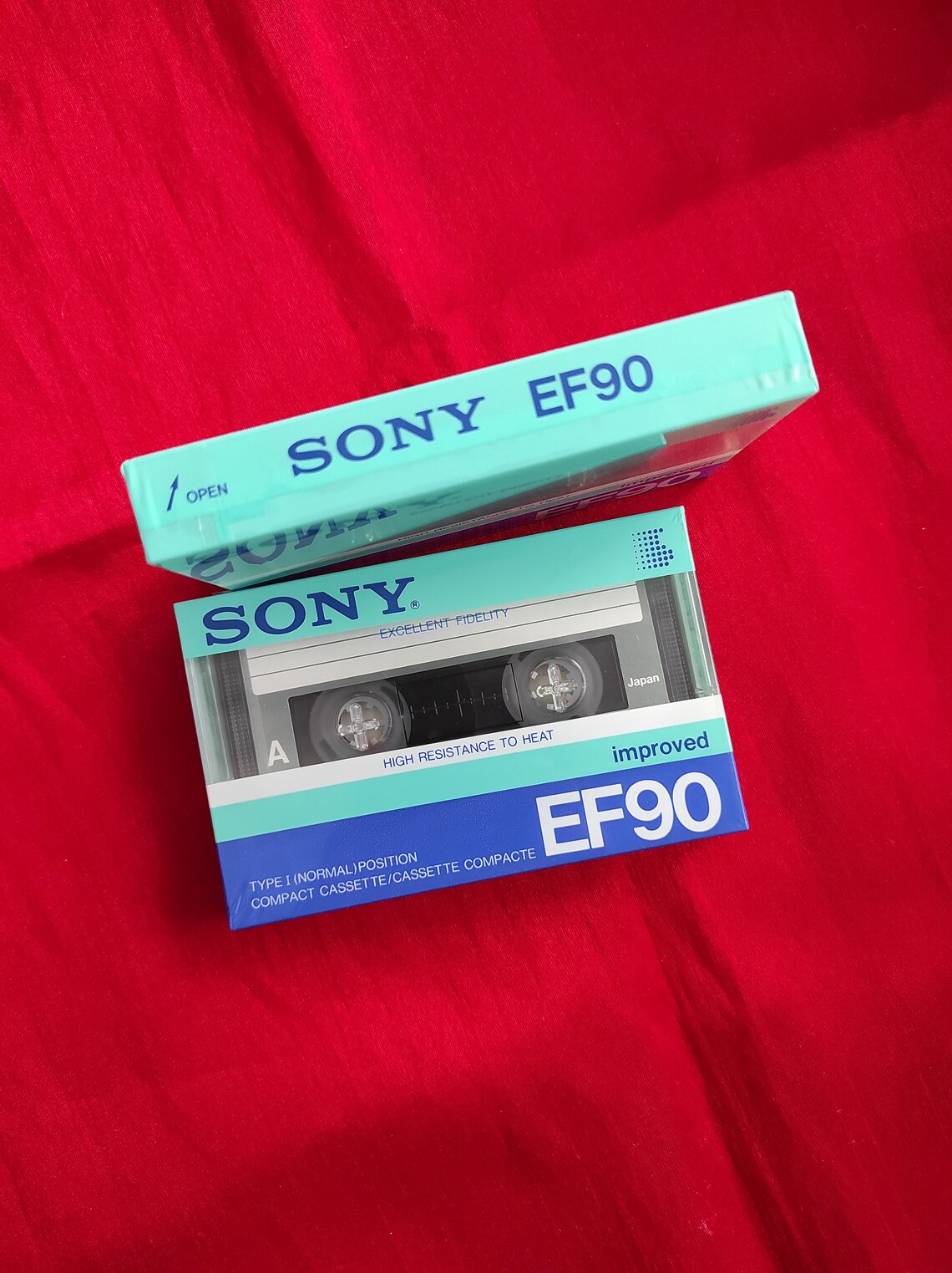 Vintage Cassette,sony EF90 Vintage Audio Cassette, Blank Cassette,retro ...