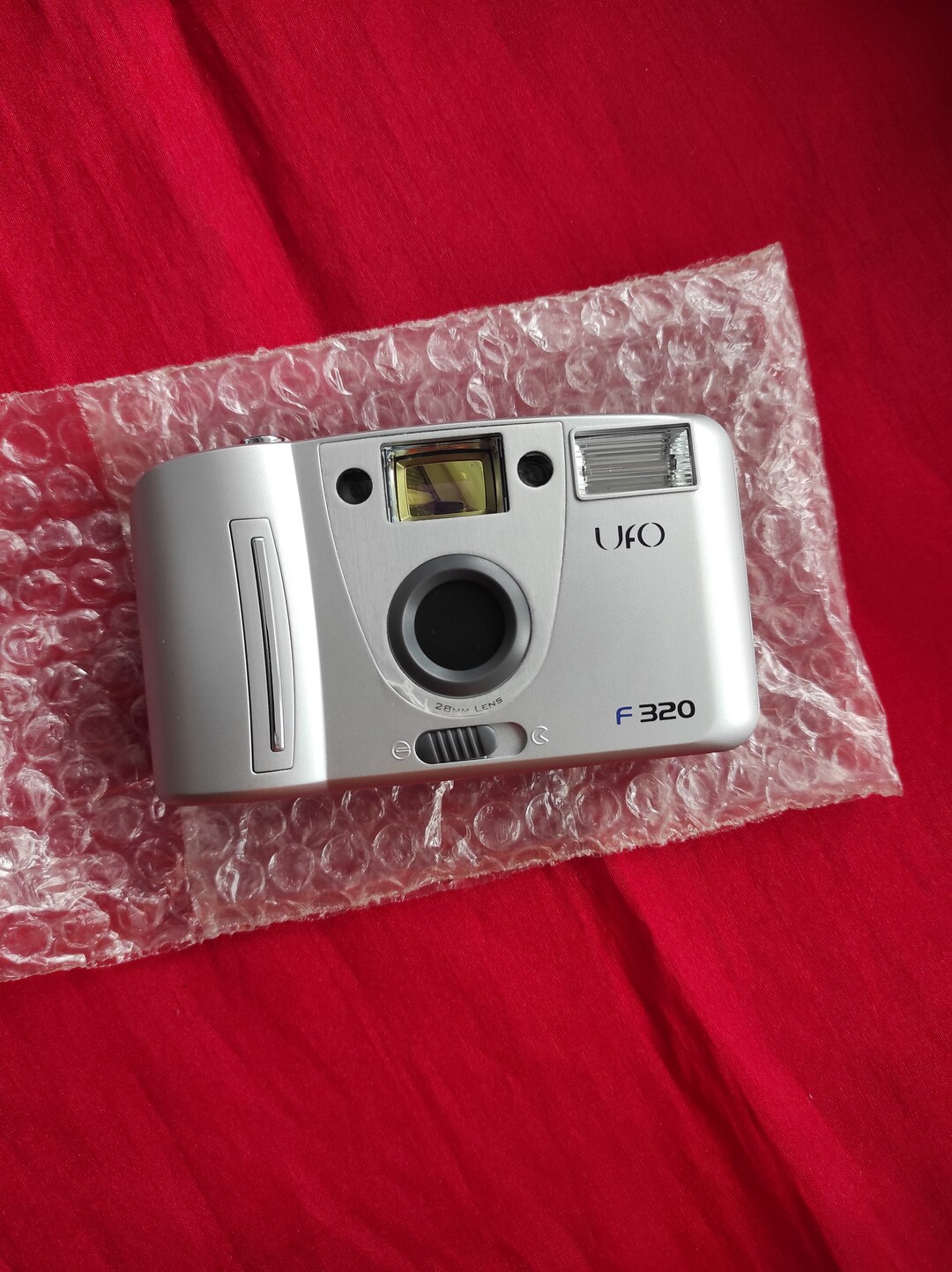 Vintage Camera UFO F320. Working Film Camera. Point and Shoot Camera ...
