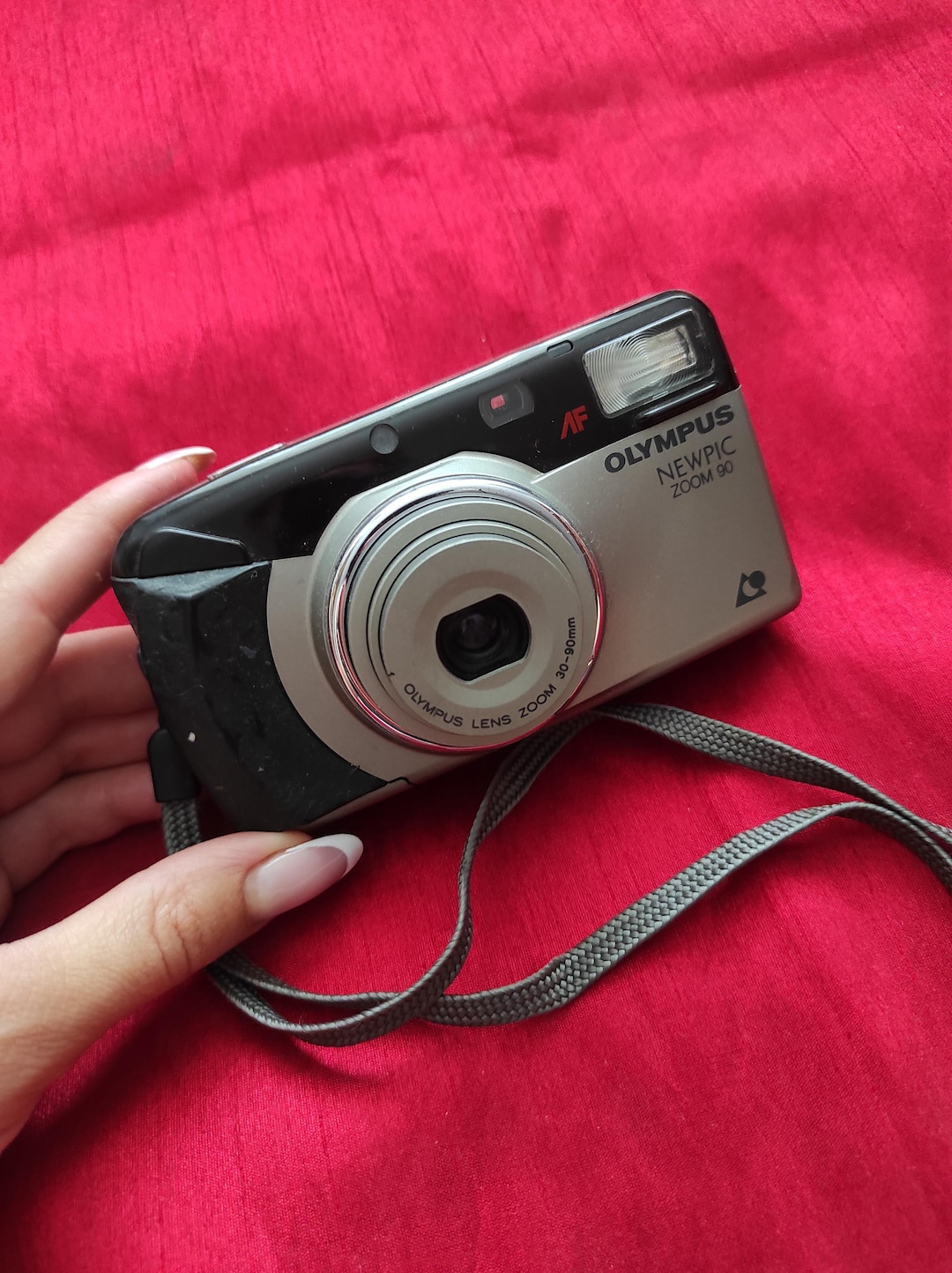 Vintage Camera Olympus Newpic Zoom 90 APS Camera. Working Film Camera ...