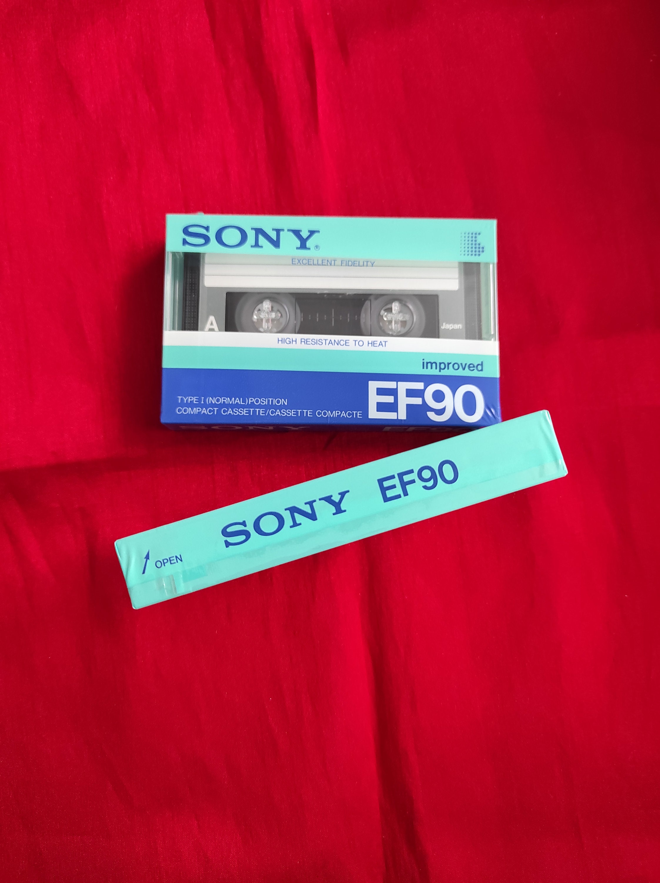 Vintage Cassette,sony EF90 Vintage Audio Cassette, Blank Cassette,retro ...