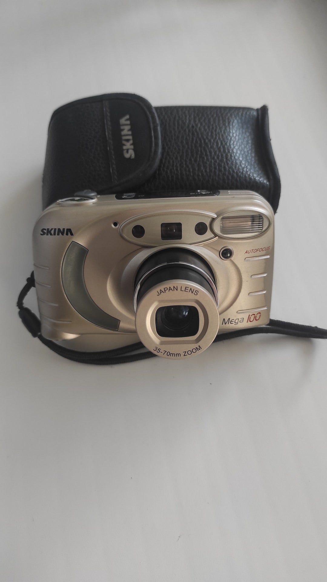 Vintage Camera Skina Mega 100. Working Film Camera. Point and Shoot ...