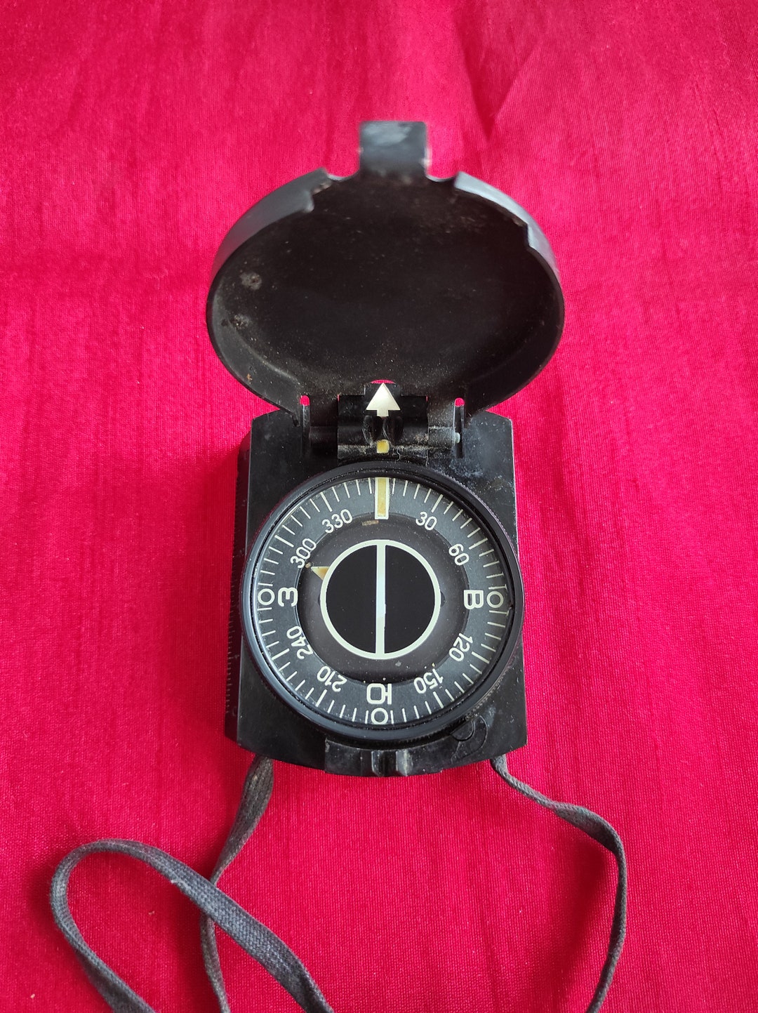 Soviet Compass, Military Artillery Compass, Tourist Hiking Compass - Etsy