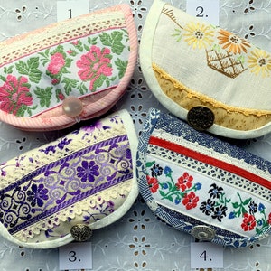 Small Sewing Kit Trimmed With Repurposed Vintage Lace & Linen - Etsy