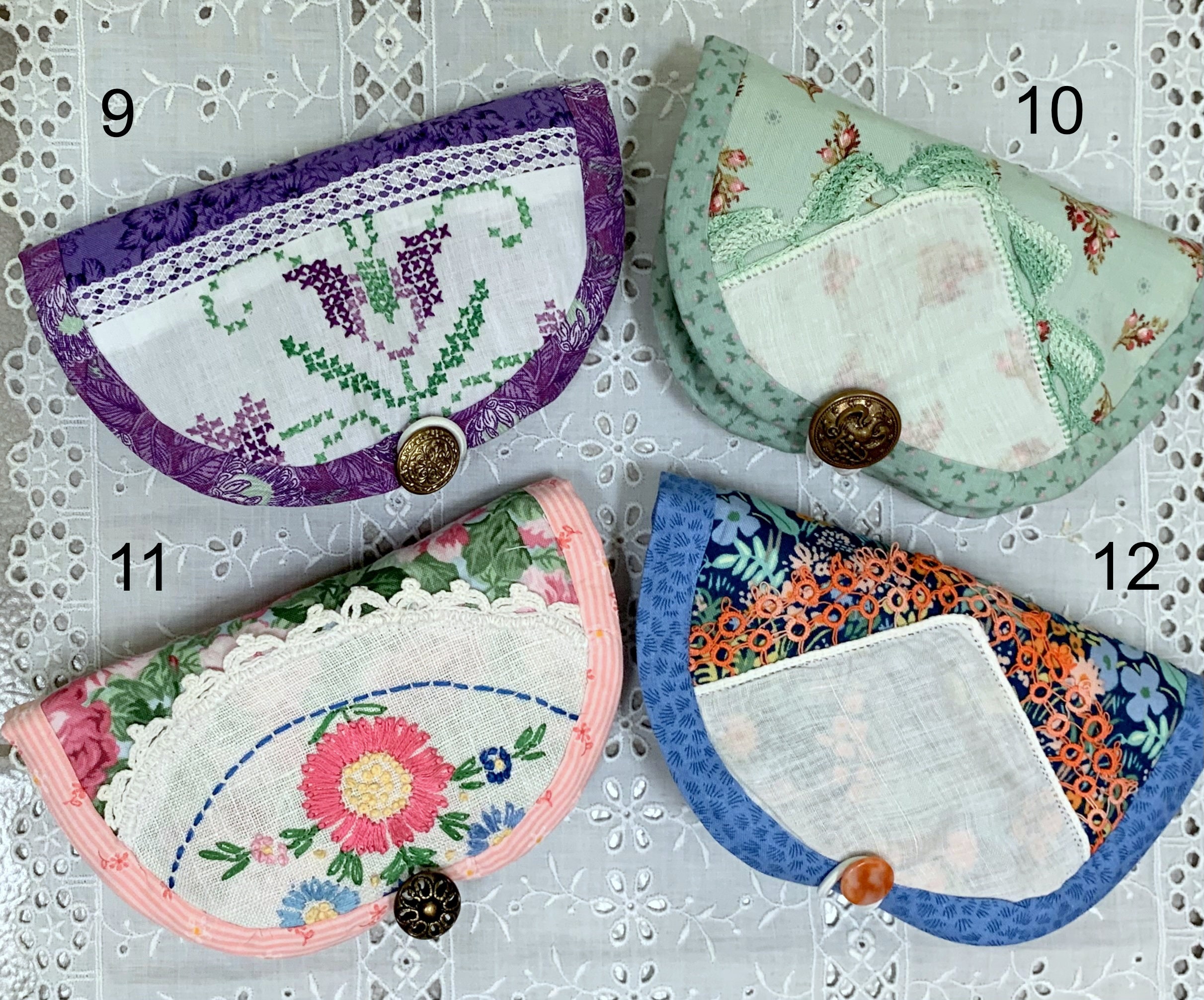 Small Sewing Kit Trimmed With Repurposed Vintage Lace & Linen - Etsy