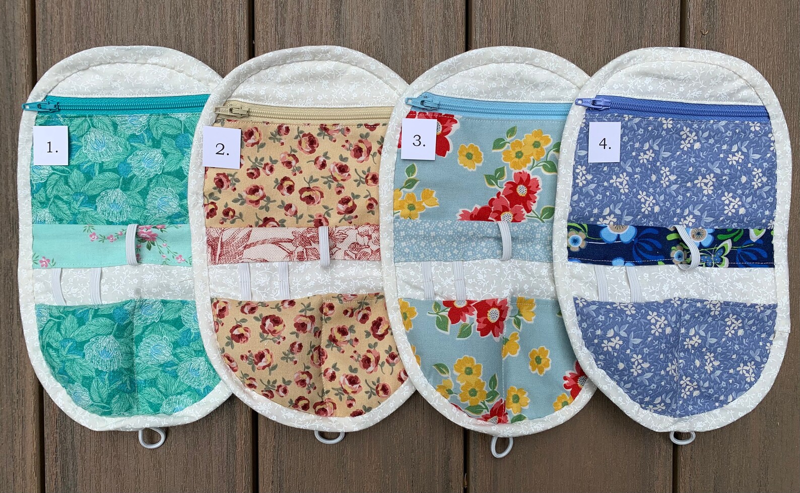 Sewing kit trimmed with Repurposed Vintage Lace & Linen Great | Etsy